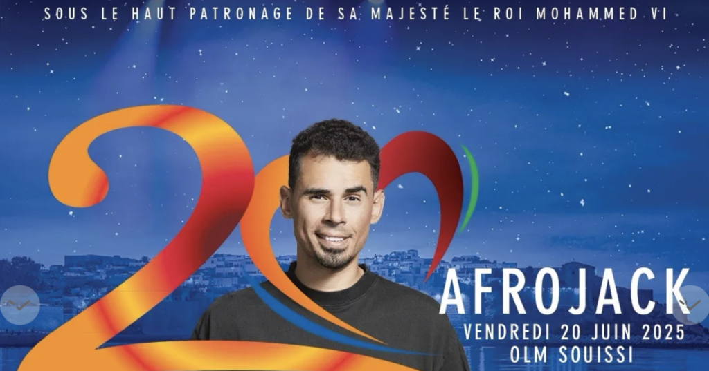 Afrojack ouvre Mawazine avec un remix de LM3ALLEM - L'essentiel Info